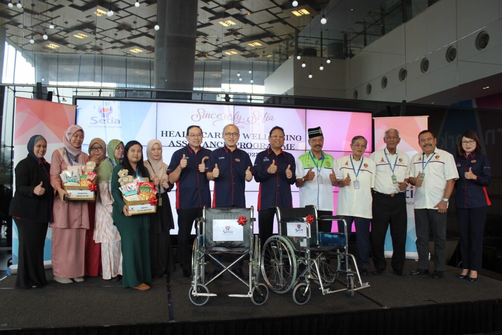 S P Setia Foundation provides care and support to B40 community, police ...