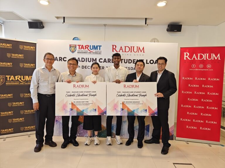Radium Development teams up with TAR UMT to provide student loans | KL Property Talk