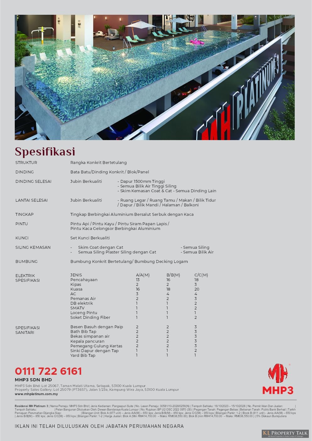 Mh Platinum 3 Residences | KL Property Talk