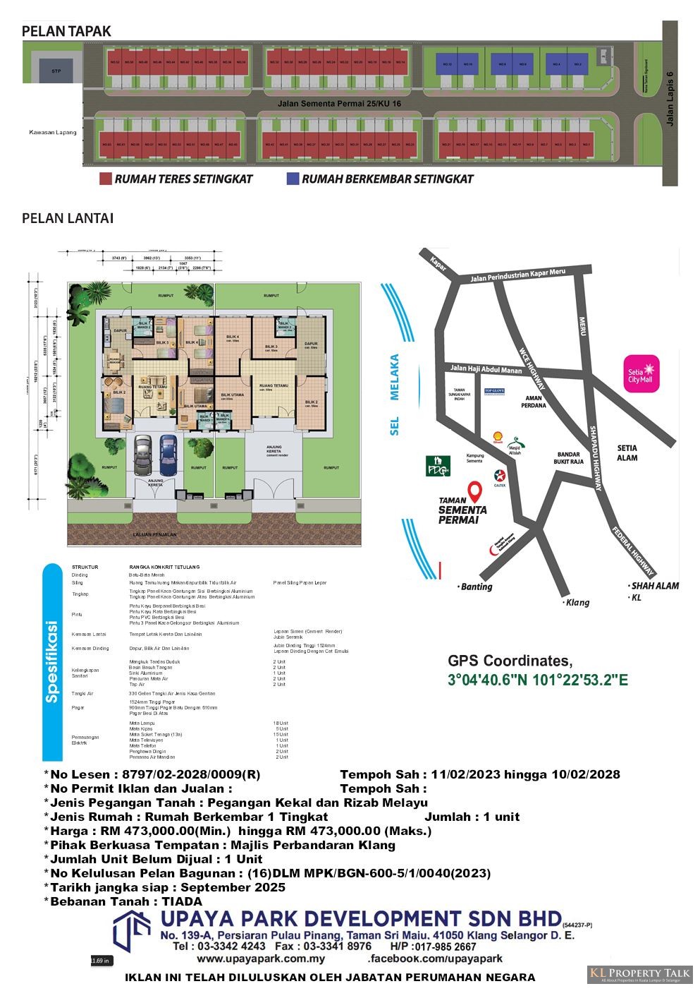 Taman Sementa Permai | KL Property Talk