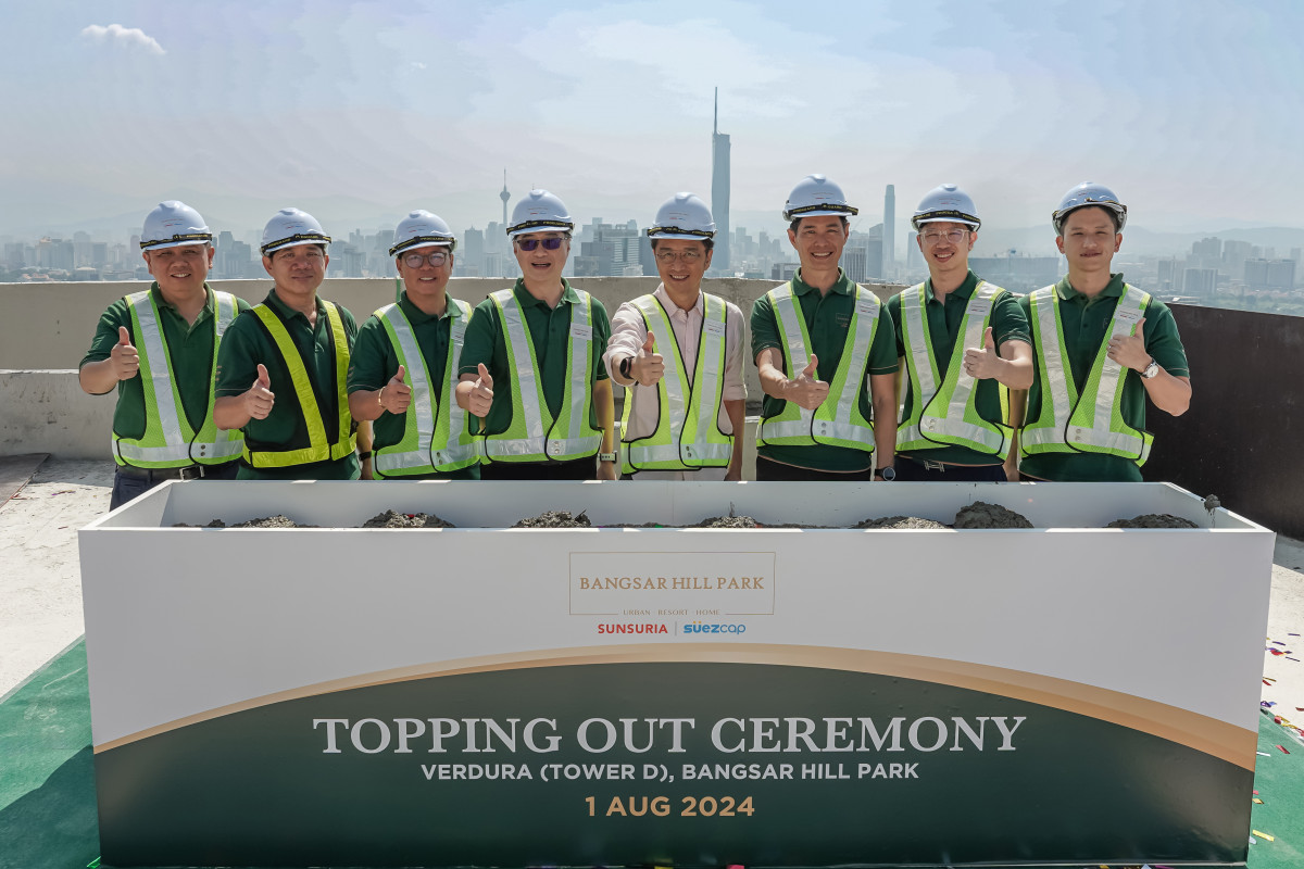 Bangsar Hill Park tops out Phase 1 condo, achieves 99% take-up | KL ...