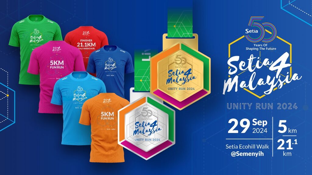 S P Setia to hold #Setia4Malaysia Unity Run 2024 at Setia Ecohill Walk ...