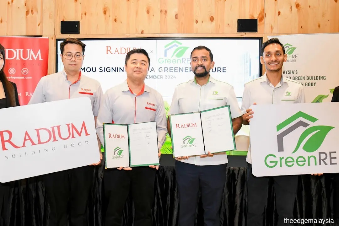 Radium Development partners with GreenRE to introduce sustainable elements to its projects | KL ...